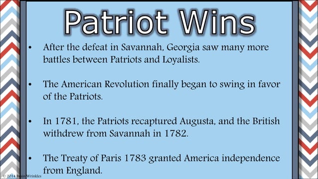 The Revolutionary War | PPT