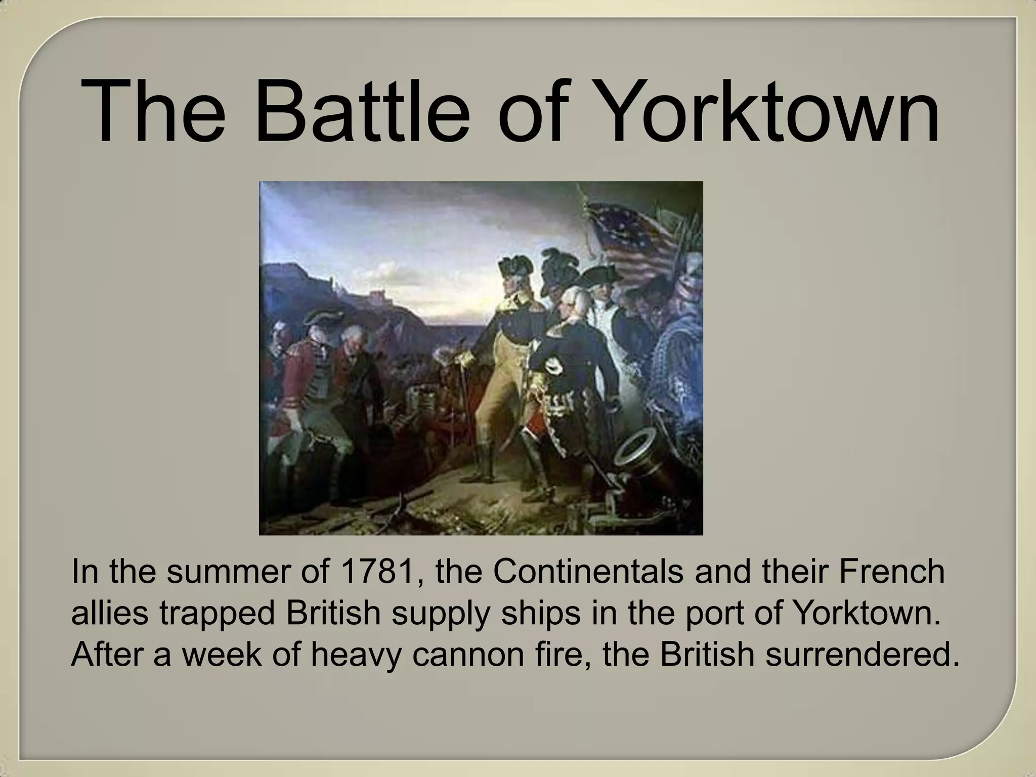 The Revolutionary War Power Point | PPTX