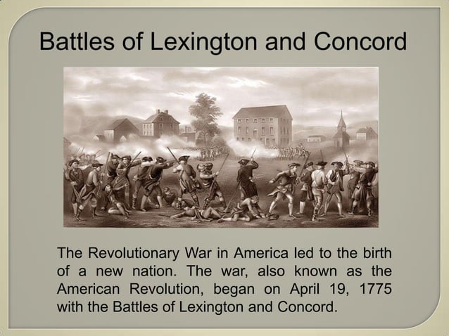 The Revolutionary War Power Point | PPTX