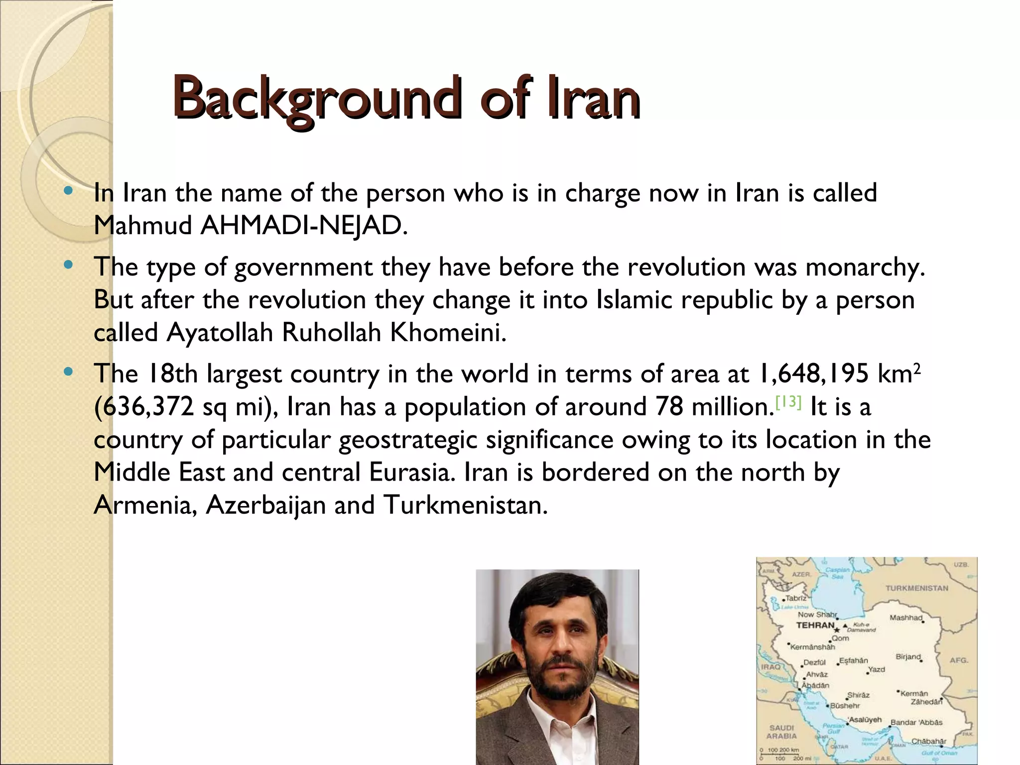 The revolution of iran | PPT