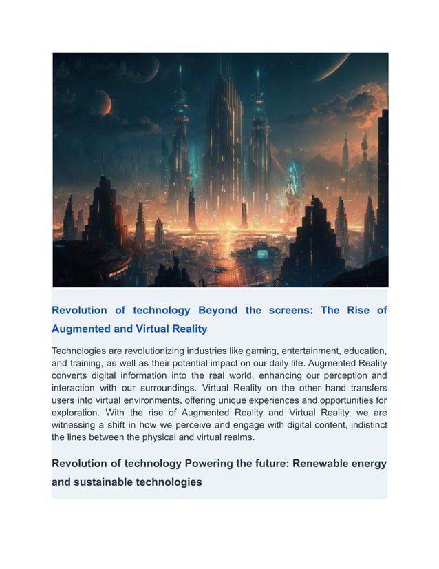 The Revolution of Technology.pdf