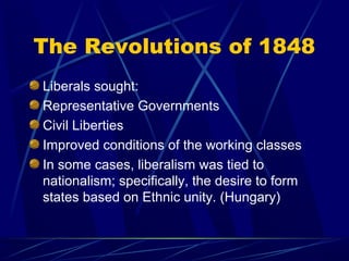 The revolutions of 1848 | PPT
