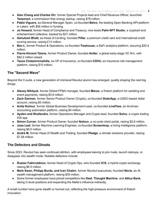 The Revolut.Hot Fintech Mafia 2025 Overview | PDF