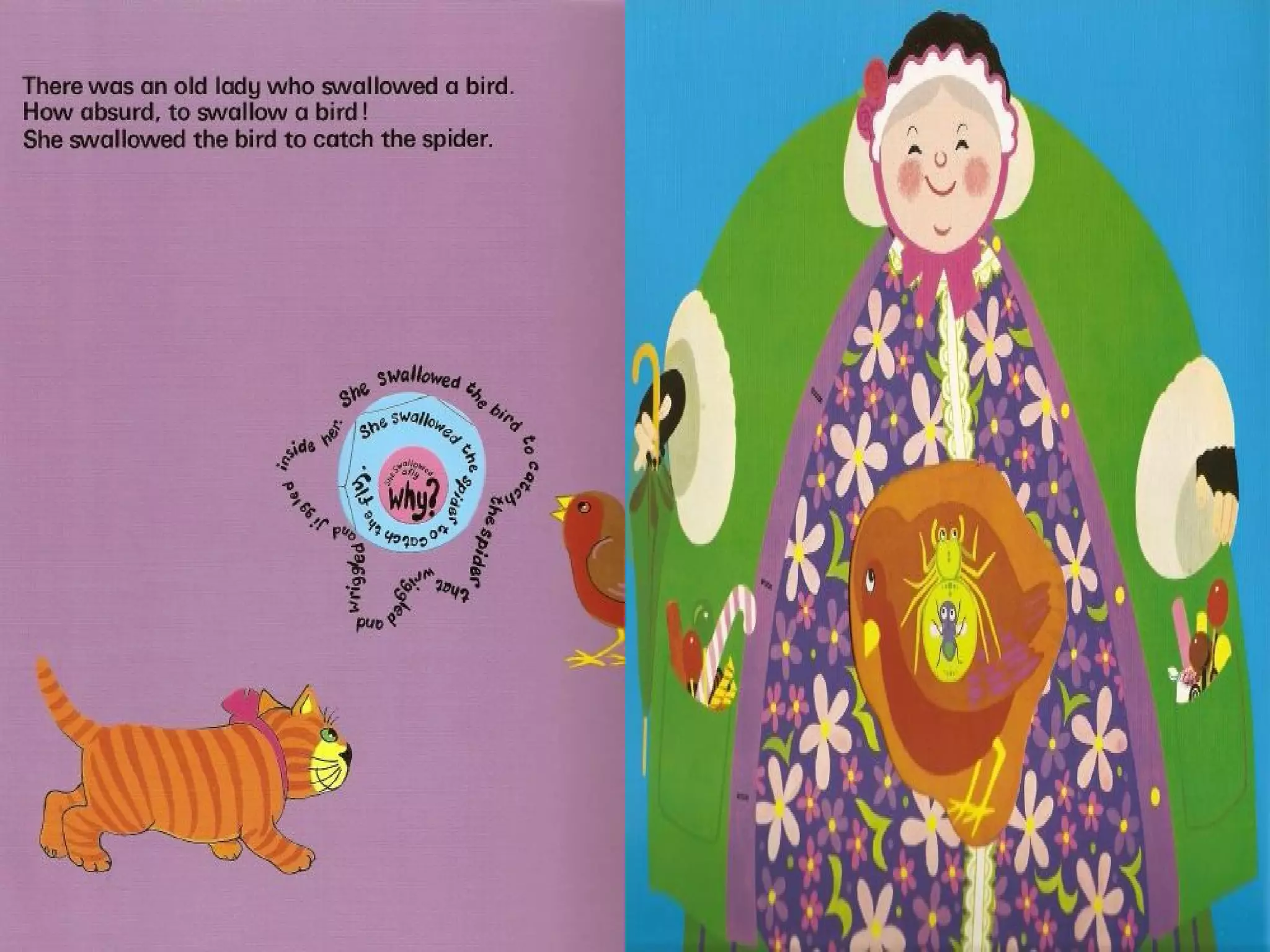 There Was An Old Lady Who Swallowed A Fly | PPT