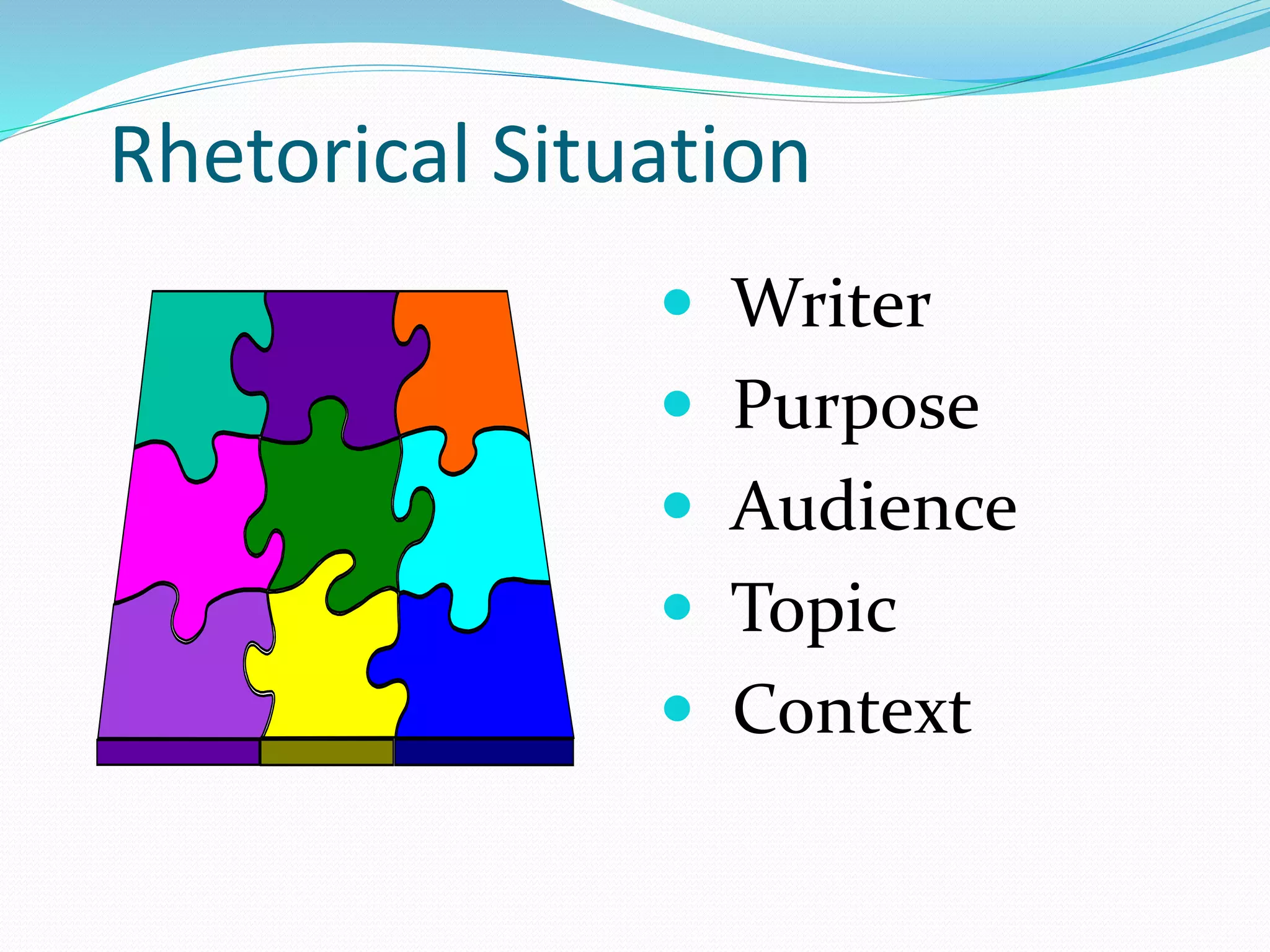 The Rhetorical Situation | PPTX