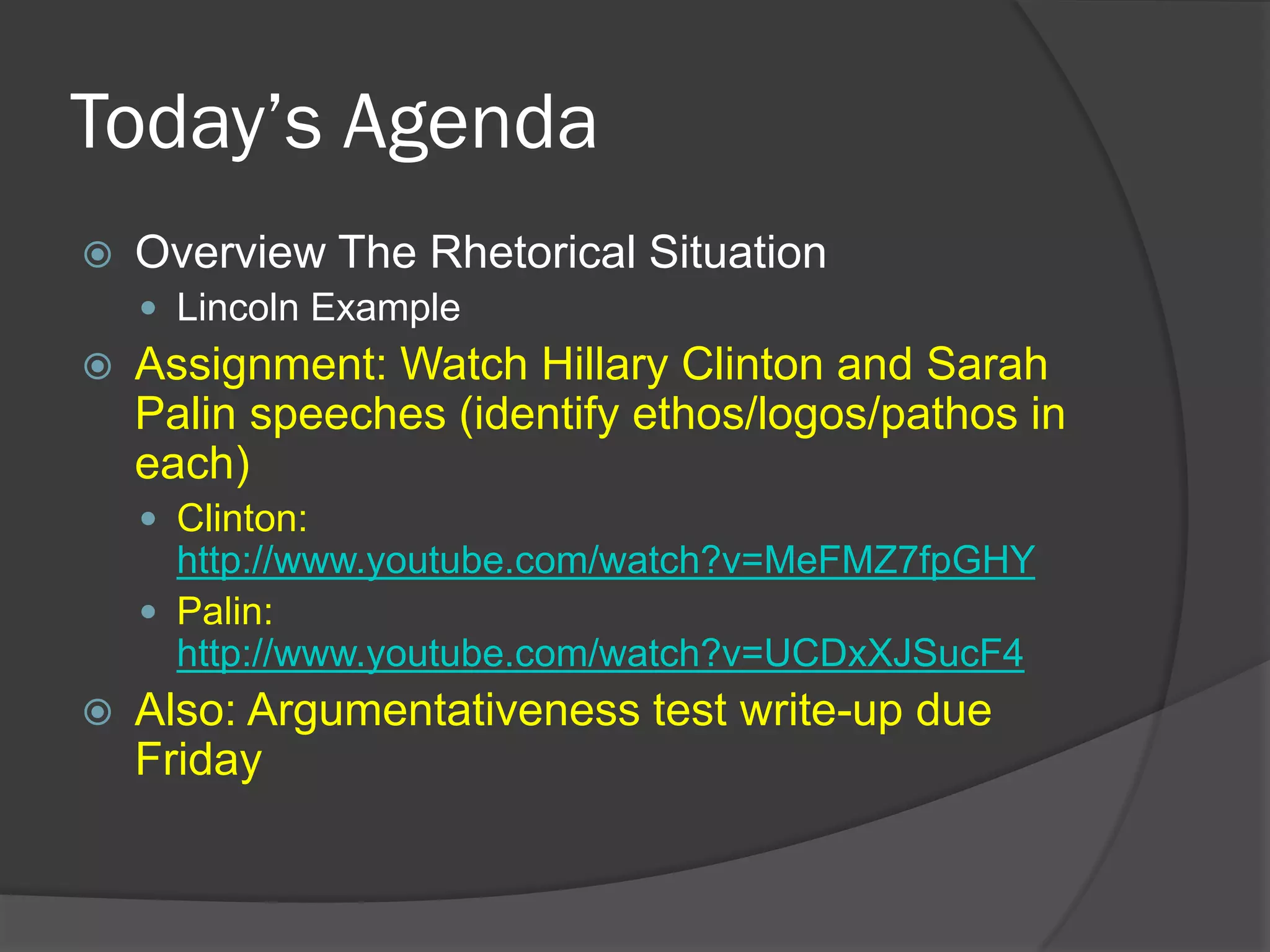 The rhetorical situation | PDF