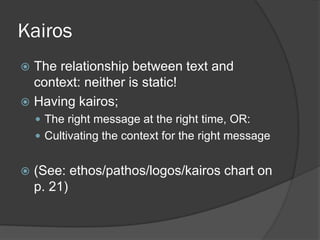 The rhetorical situation | PDF