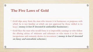 The Richest Man in Babylon | PPTX
