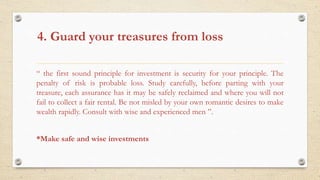 The Richest Man in Babylon | PPTX