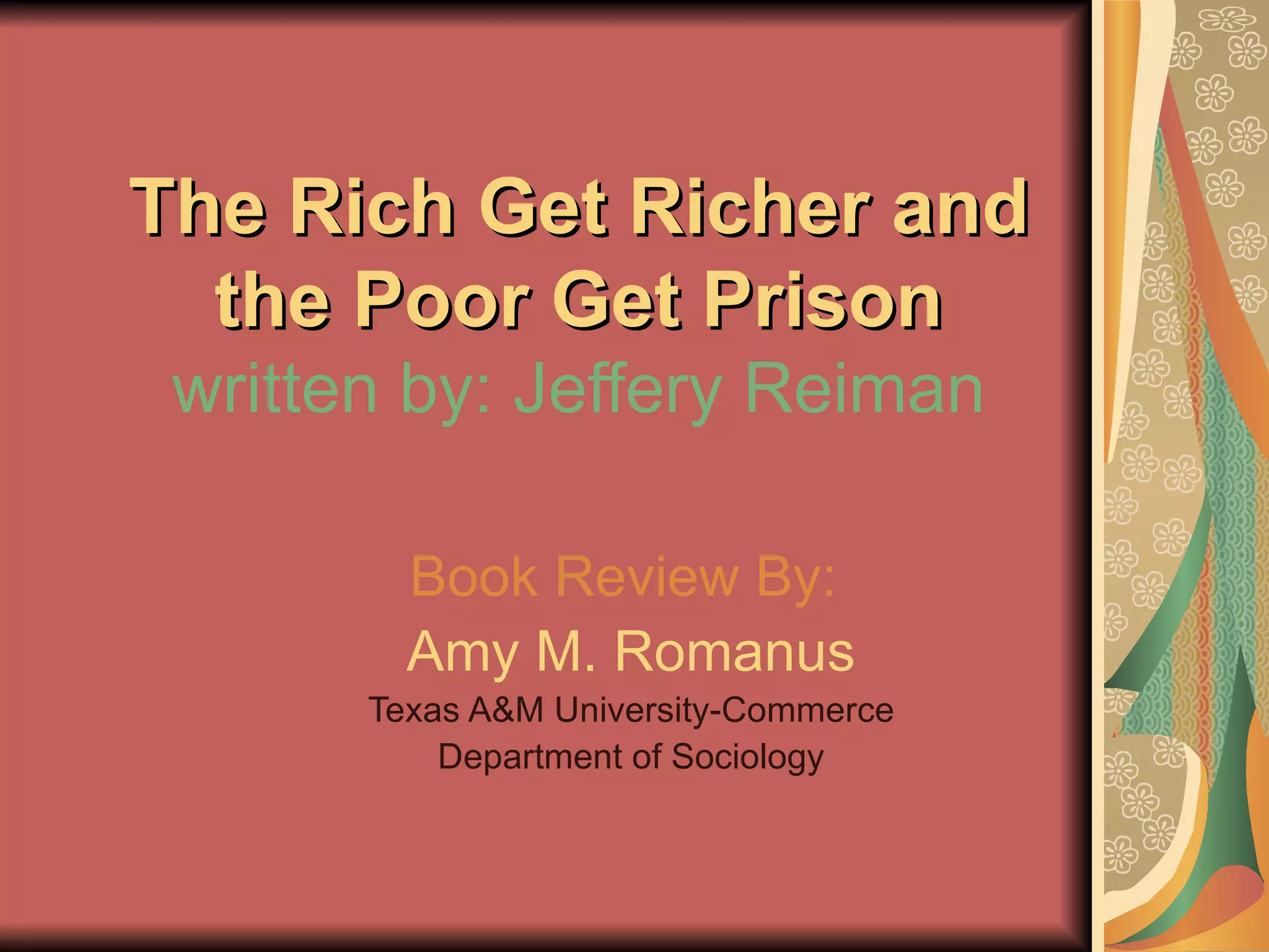 The Rich Get Richer | PPT