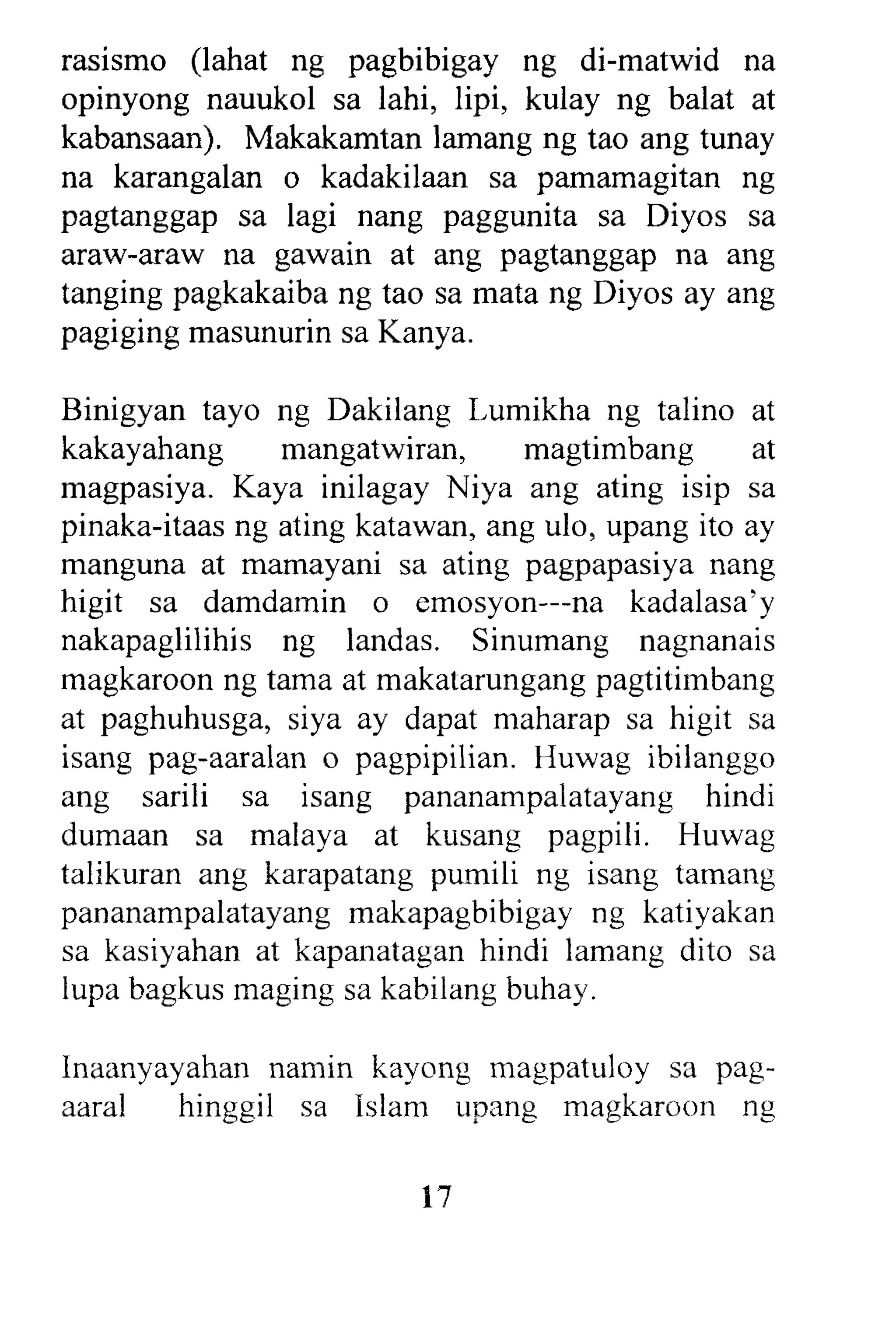 The right path tagalog | PDF