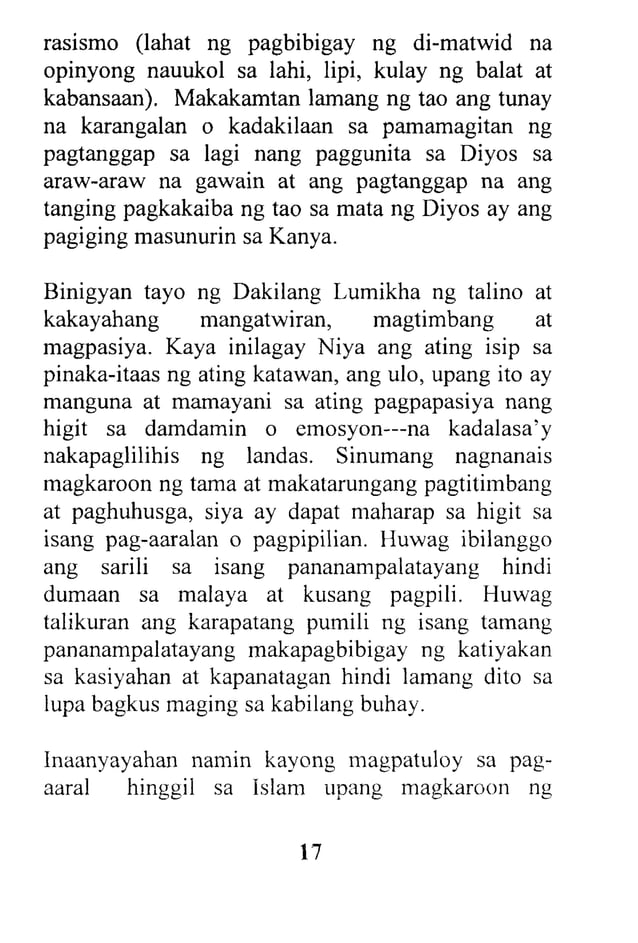 The right path tagalog | PDF | Free Download