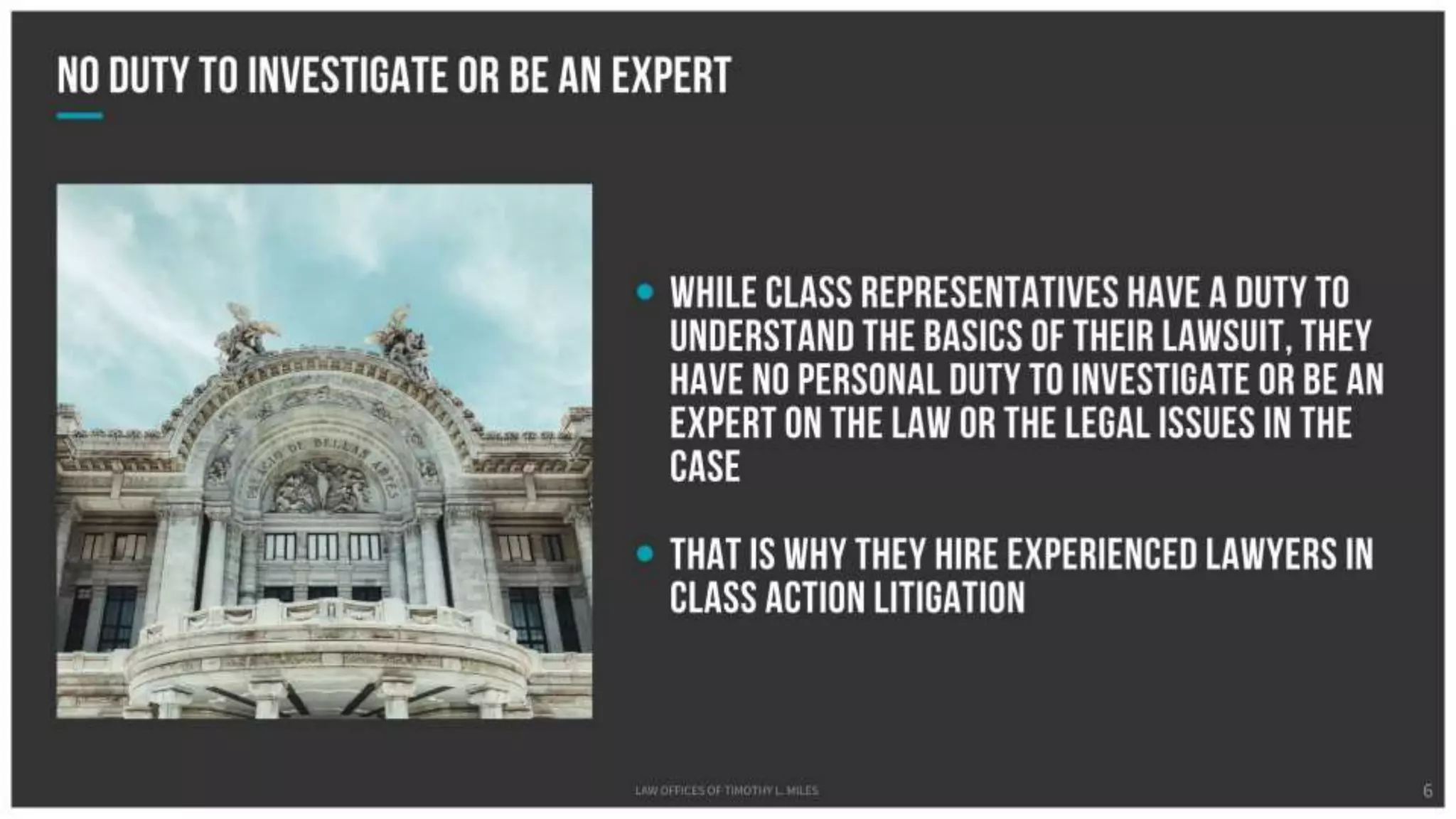 The Rights and Responsibilities of a Class Representative | PPTX