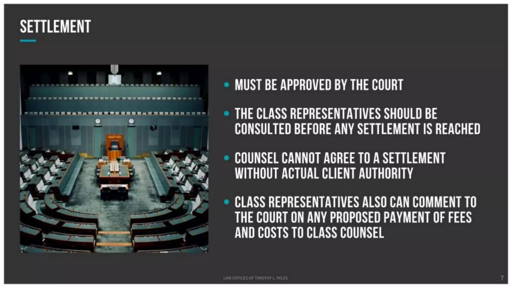 The Rights and Responsibilities of a Class Representative | PPTX