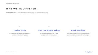 Right-wing dating app "The RIght Stuff" raised $1.5M from Peter Thiel ...