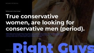 Right-wing dating app "The RIght Stuff" raised $1.5M from Peter Thiel ...