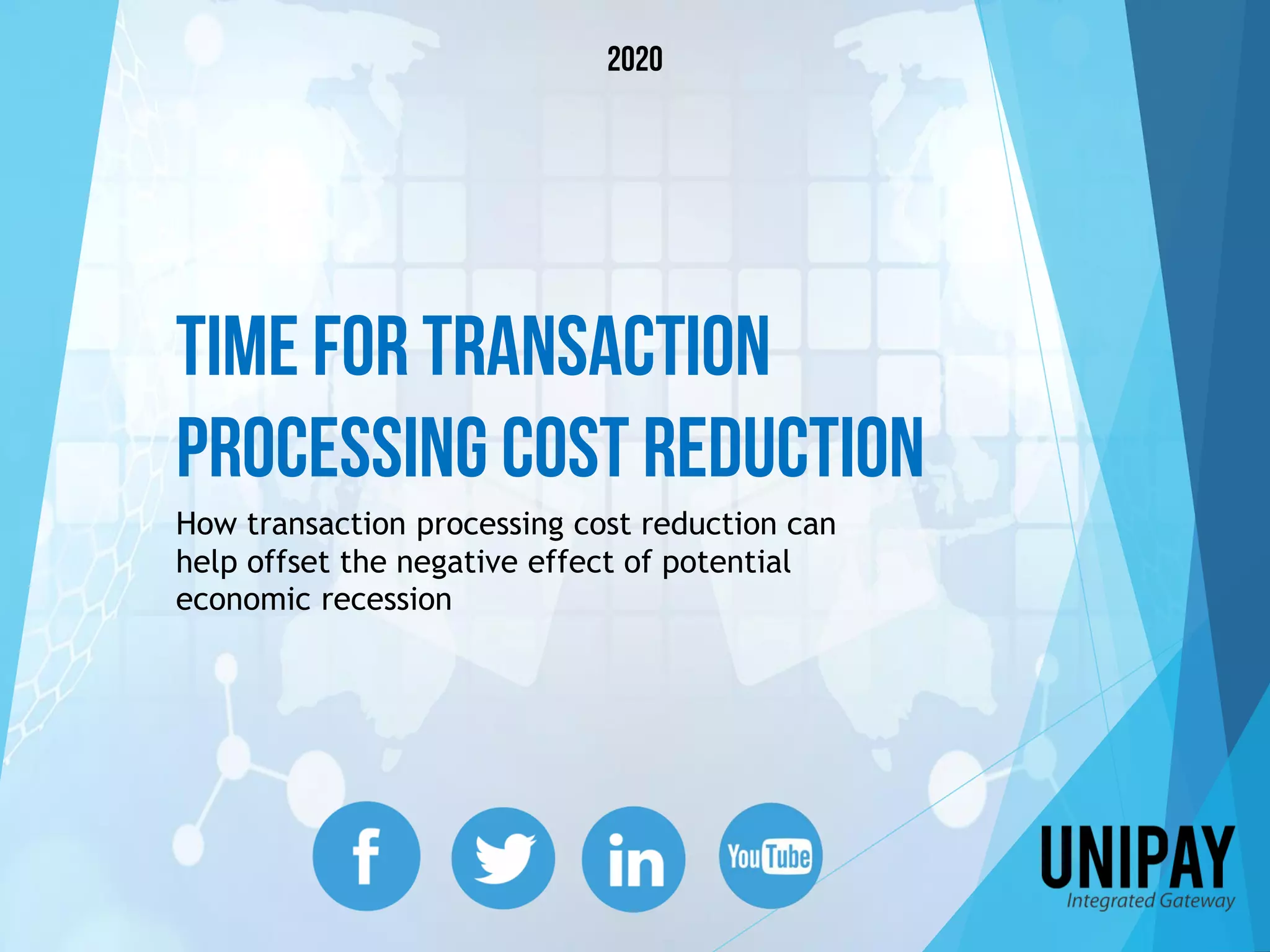 The Right Time For Transaction Processing Cost Reduction Ppt