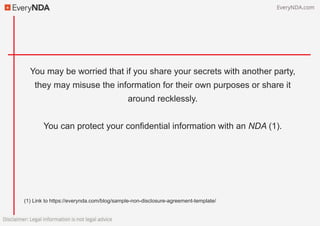 When to Use NDAs | PPT