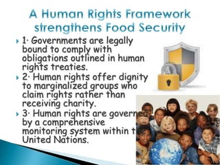 The right to food | PPTX
