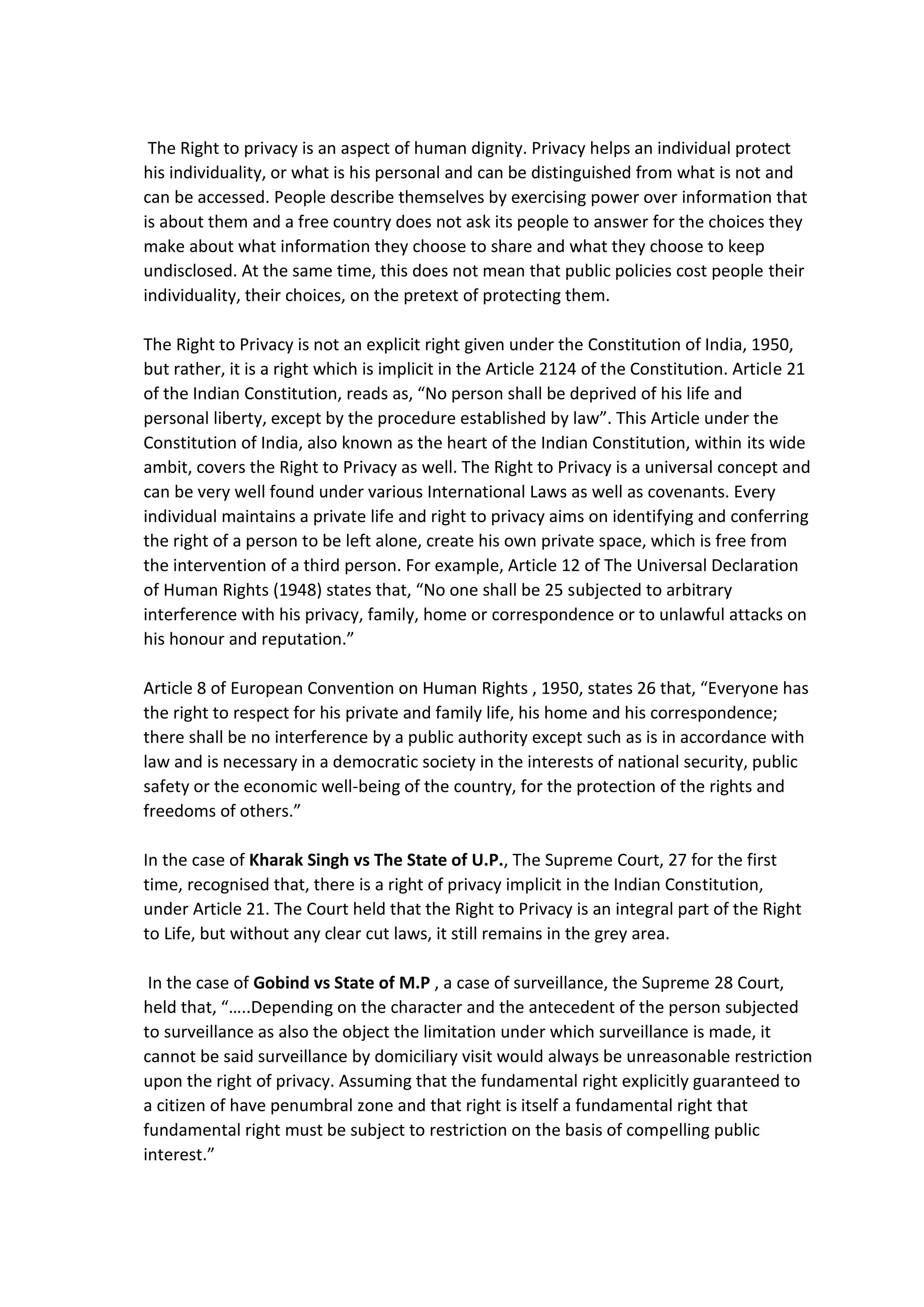 The Right to Privacy.docx