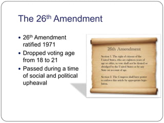 The right to vote | PPTX