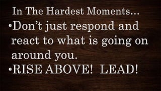 The r ight words at the right time | PPT