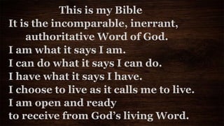 The r ight words at the right time | PPT