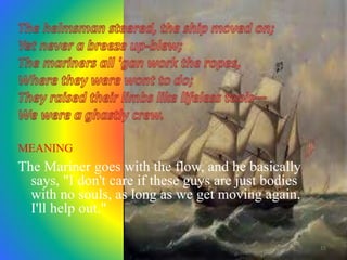 The rime of ancient mariner part 5 | PPTX