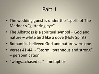 The Rime of the Ancient Mariner In Class Notes | PPTX