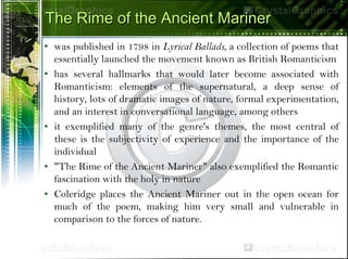 The Rime of the Ancient Mariner by Samuel Taylor Coleridge | PPT