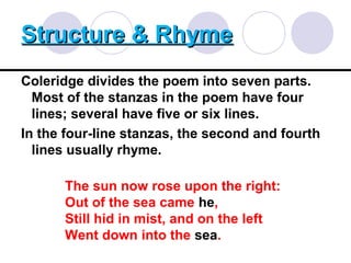 The rime of the ancient mariner (ppt) | PPT