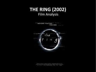 The ring analysis | PPT
