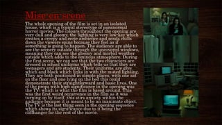 The Ring (2002) Opening Analysis | PPTX