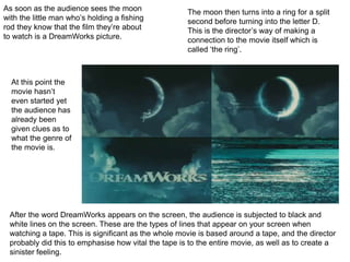 Opening scene analysis | PPTX | Video Production | Content Production