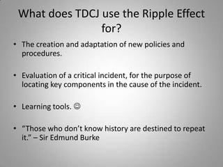 The ripple effect | PPTX