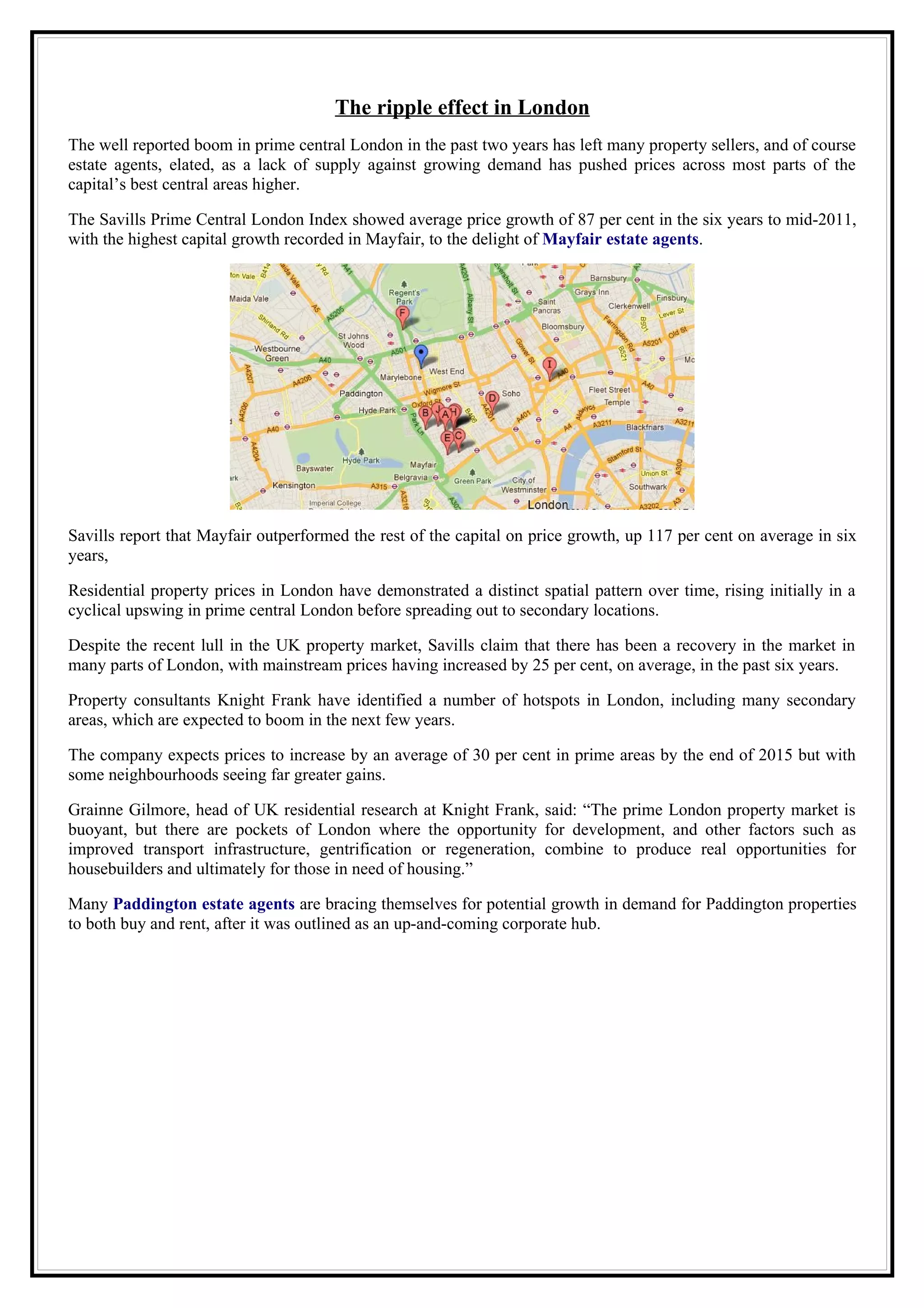 The ripple effect in london | DOC