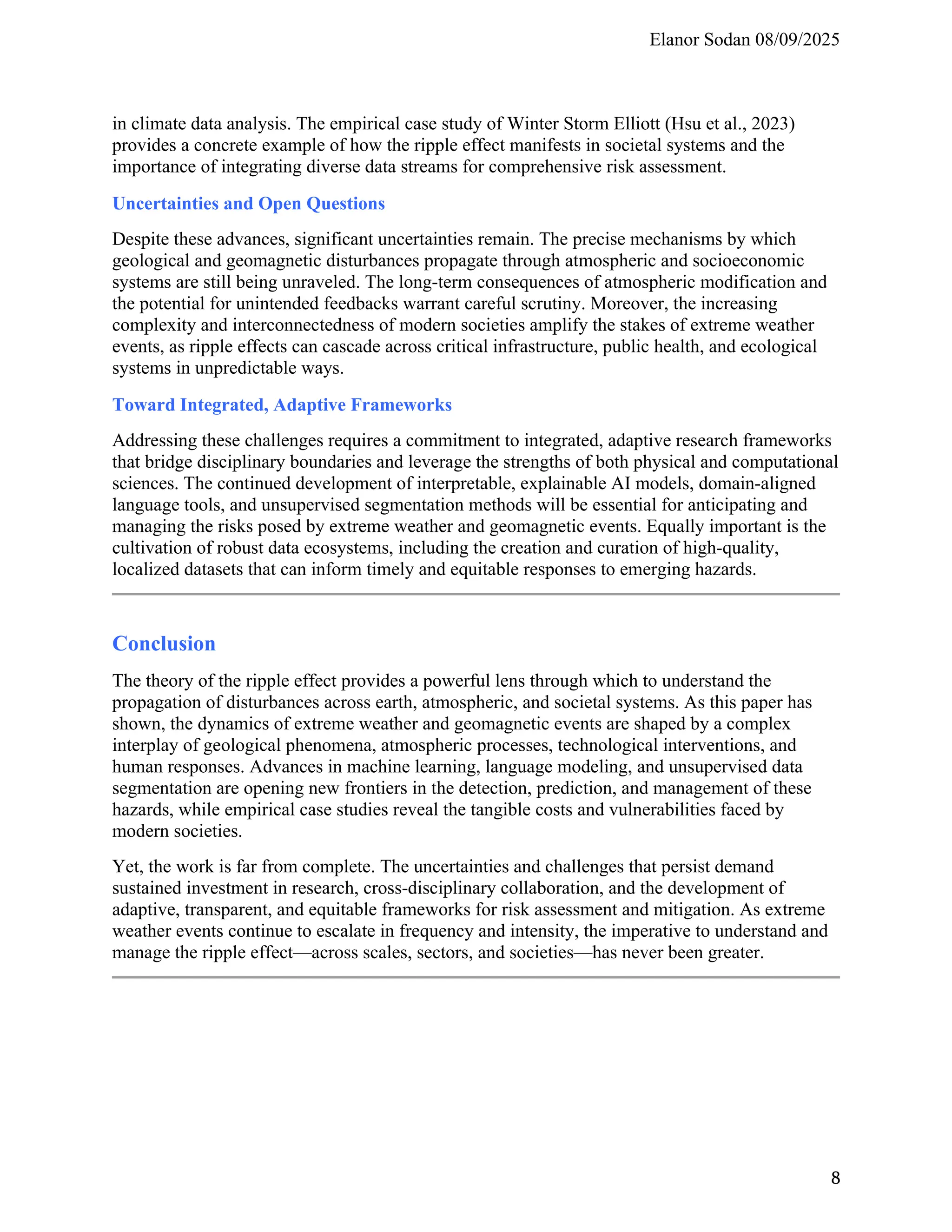 The Ripple Effect: Understanding Extreme Weather Patterns and ...