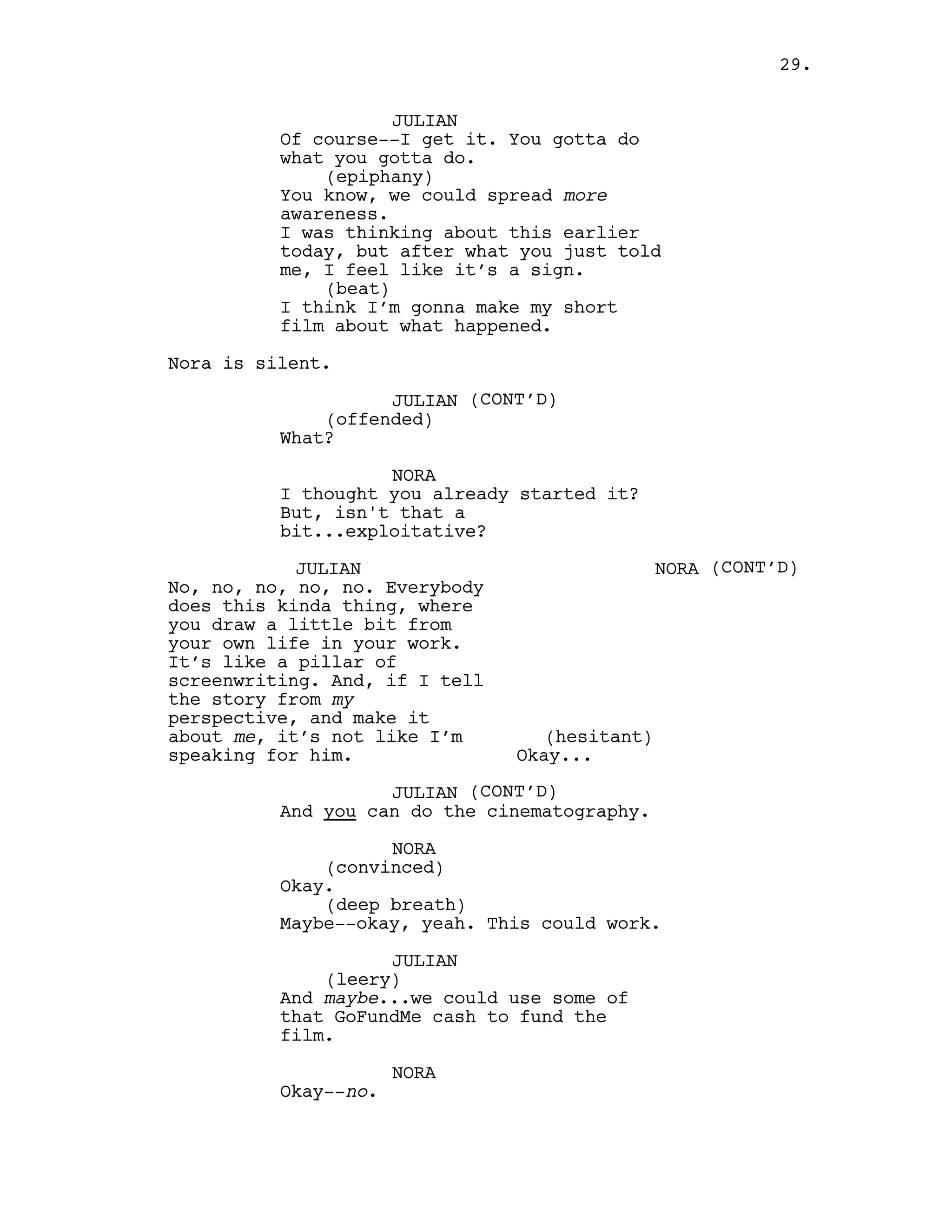 The Rip Revised pdf screenplay hannah bradford | PDF