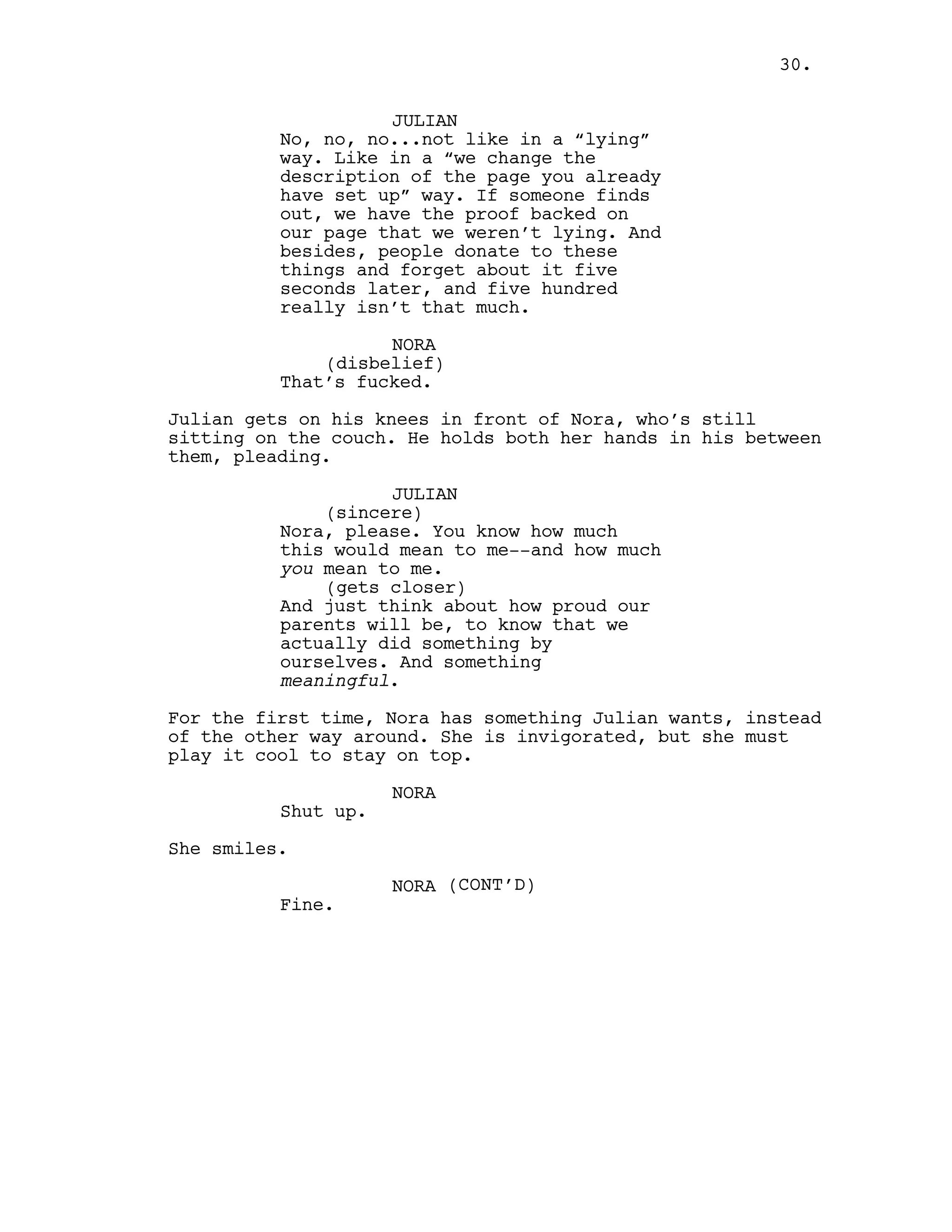 The Rip Revised pdf screenplay hannah bradford | PDF