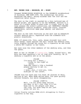 The Rip Revised pdf screenplay hannah bradford | PDF