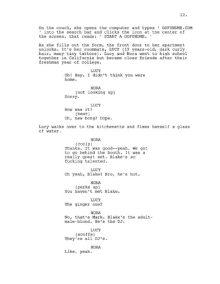 The Rip Revised pdf screenplay hannah bradford | PDF