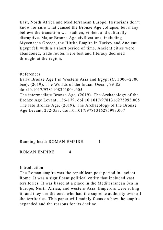 The Rise and Collapse of the Bronze Age 3000-1000 BCE1.docx