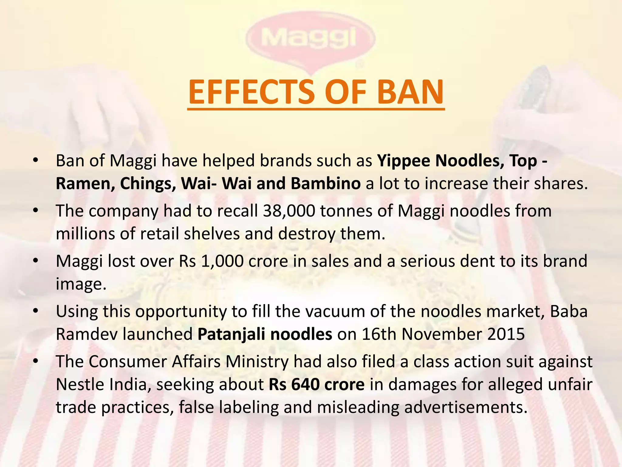 The rise and fall of maggi | PDF