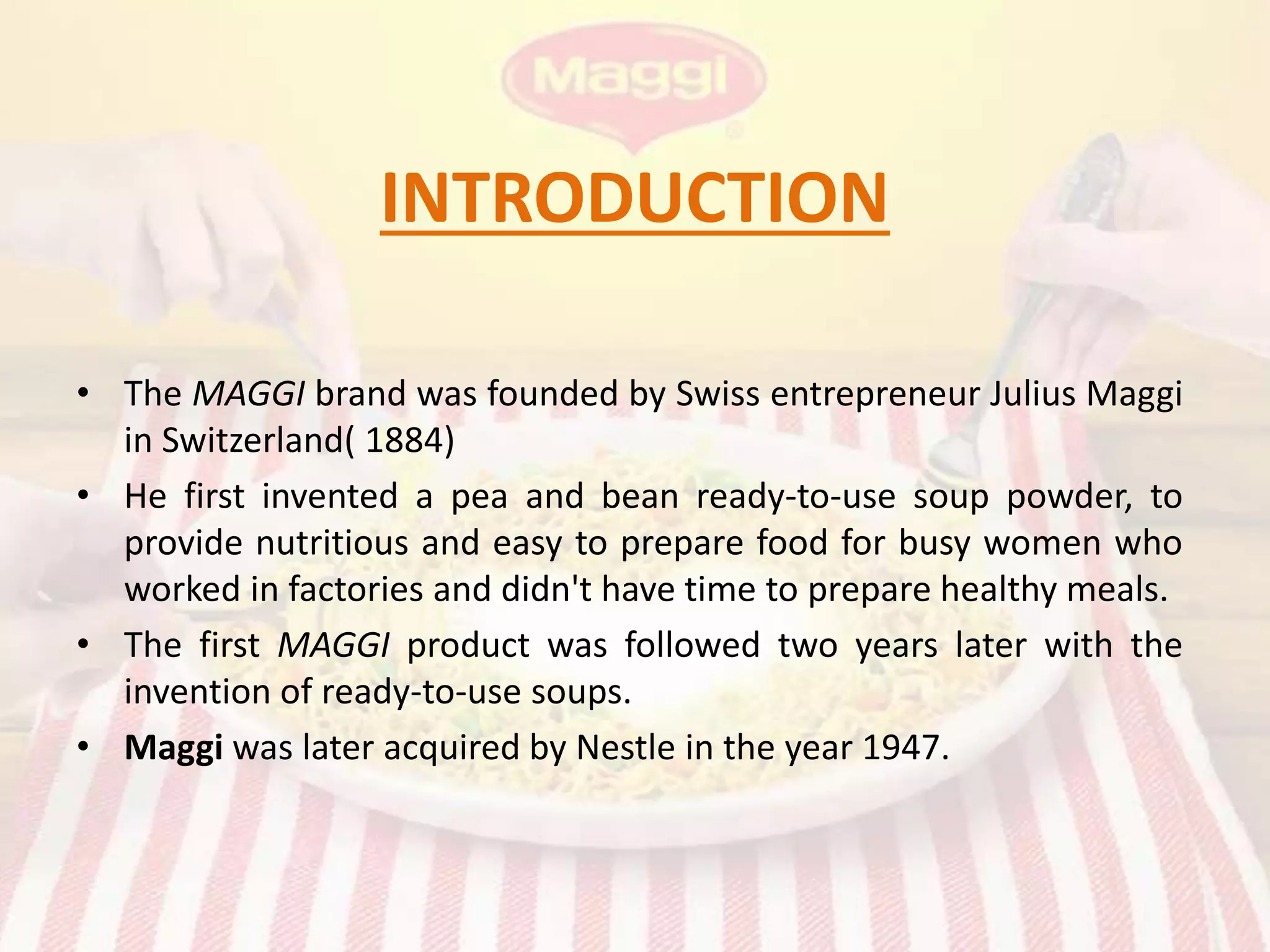 The rise and fall of maggi | PDF