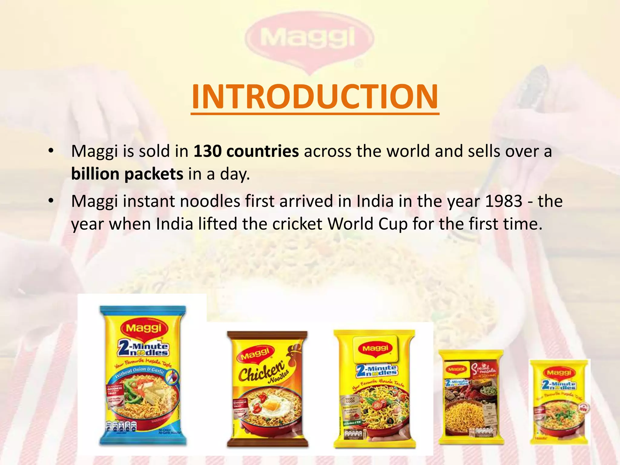 The rise and fall of maggi | PDF