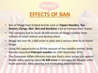 The rise and fall of maggi | PDF