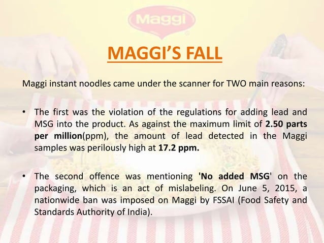 The rise and fall of maggi | PDF