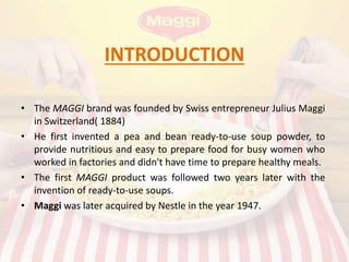 The rise and fall of maggie | PPTX