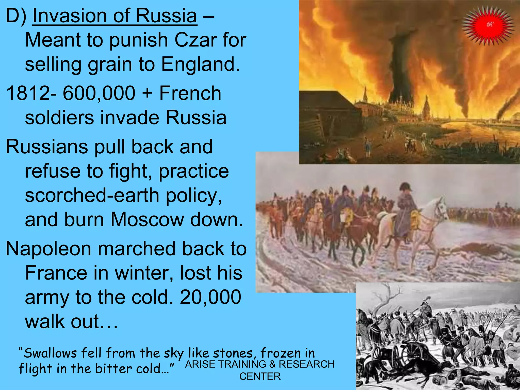 The rise and_fall_of_napoleons_empire | PPSX