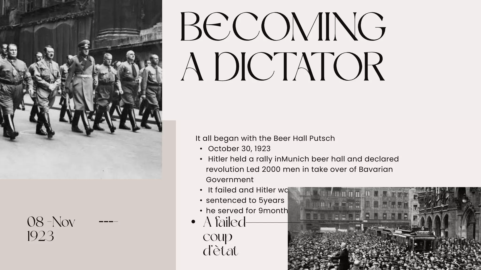 The rise and reign of Adolf Hitler .pptx